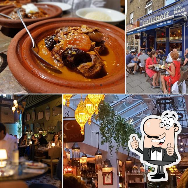 Gallipoli Restaurant, 119 Upper St in London - Restaurant menu and reviews