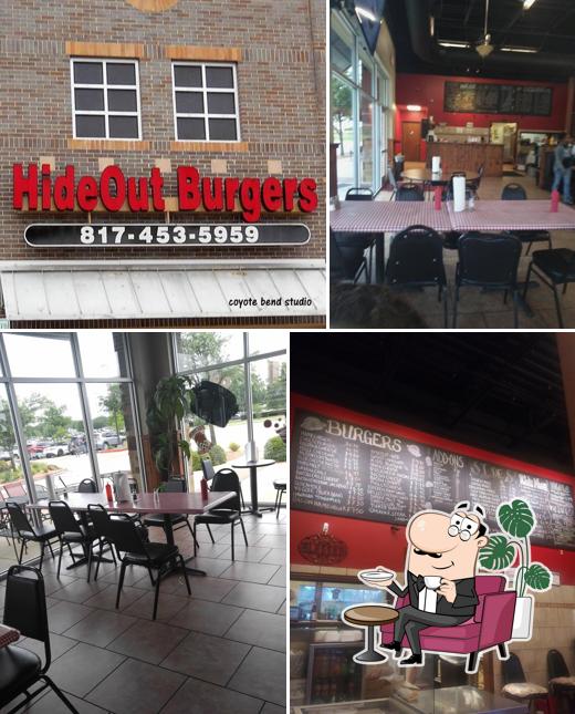 Hideout Burgers in Mansfield - Restaurant menu and reviews