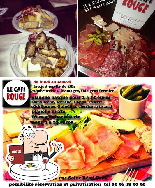 Le Café Rouge, Bordeaux - Restaurant menu, prices and reviews