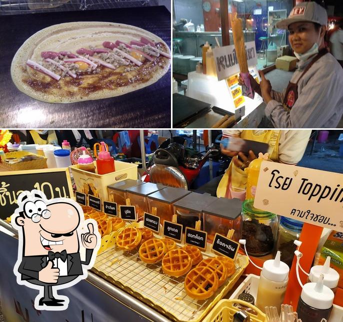 วาฟเฟิลอยุธยา Waffle Planet @ตลาดนัดแกรนด์อยุธยา, Uthai