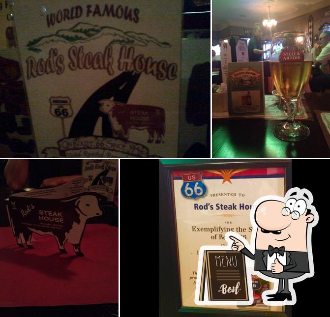 Rod's Steak House, Williams - Restaurant menu, prices and reviews