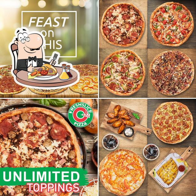 Freshslice Pizza, 1305 1 St SW in Calgary - Restaurant menu and reviews