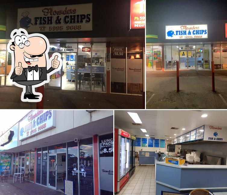 Flounders Fish & Chips, Cranbourne West - Restaurant menu, prices and ...