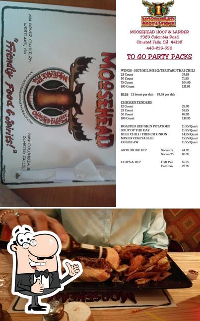 Moosehead Hoof & Ladder in Olmsted Falls - Restaurant menu and reviews