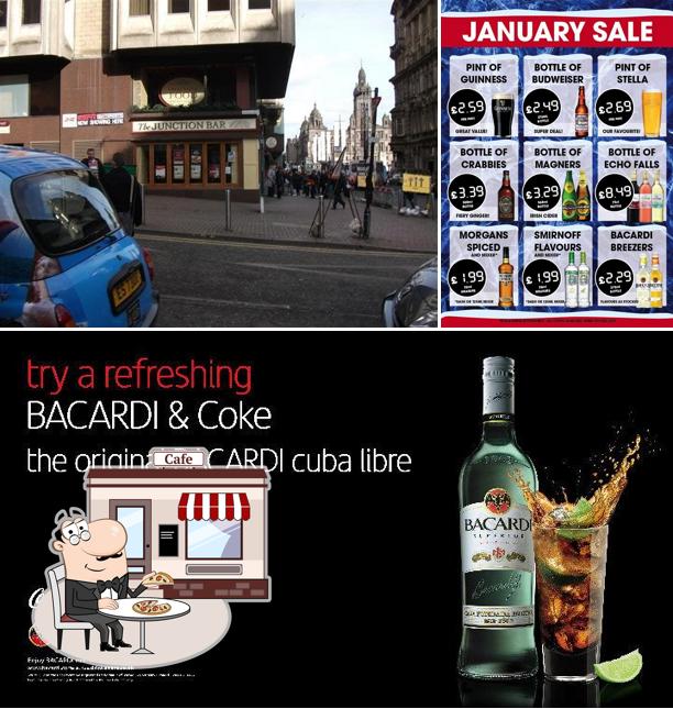 The Junction Bar, Glasgow - Restaurant menu, prices and reviews