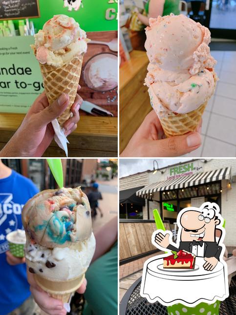 FRESH. Local Ice Cream, 138 E Chatham St in Cary - Restaurant menu and ...