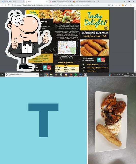 Tasty Delights, 263 Amhurst Rd in London - Caribbean restaurant menu ...