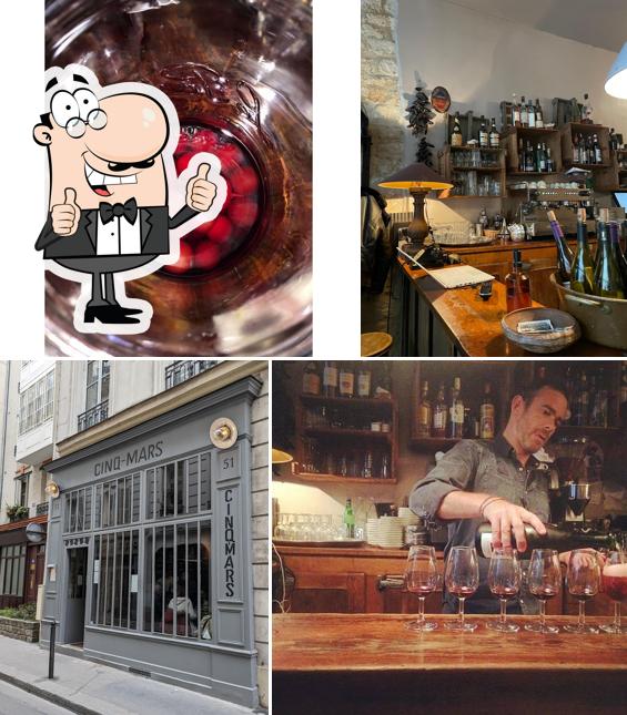Restaurant CINQ-MARS, Paris - Restaurant menu and reviews