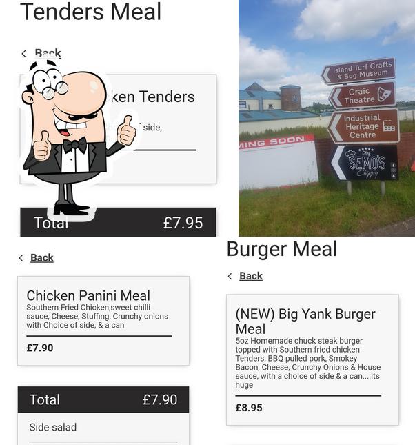 Chef Semo's Grill & Pizzeria in Dungannon - Restaurant menu and reviews