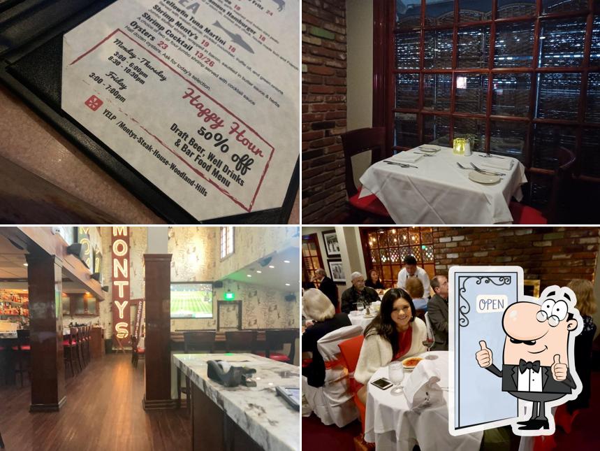 Monty's Steakhouse in Los Angeles - Restaurant menu and reviews