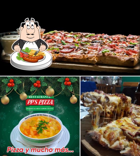PP's Pizza restaurant, San Cristóbal de las Casas, Flavio A. Paniagua 8 ...