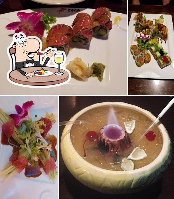 Saga Steakhouse & Sushi Bar, Pittsburgh - Restaurant menu, prices and ...