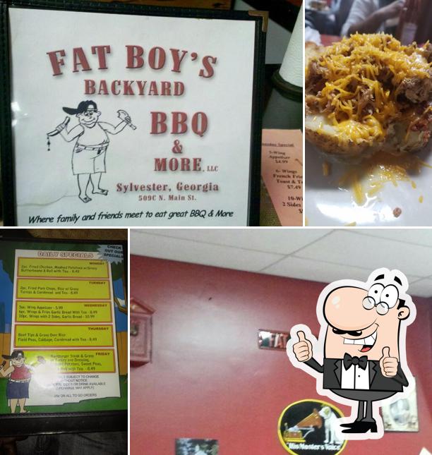 Fat Boy's Backyard BBQ & More in Sylvester - Restaurant menu and reviews