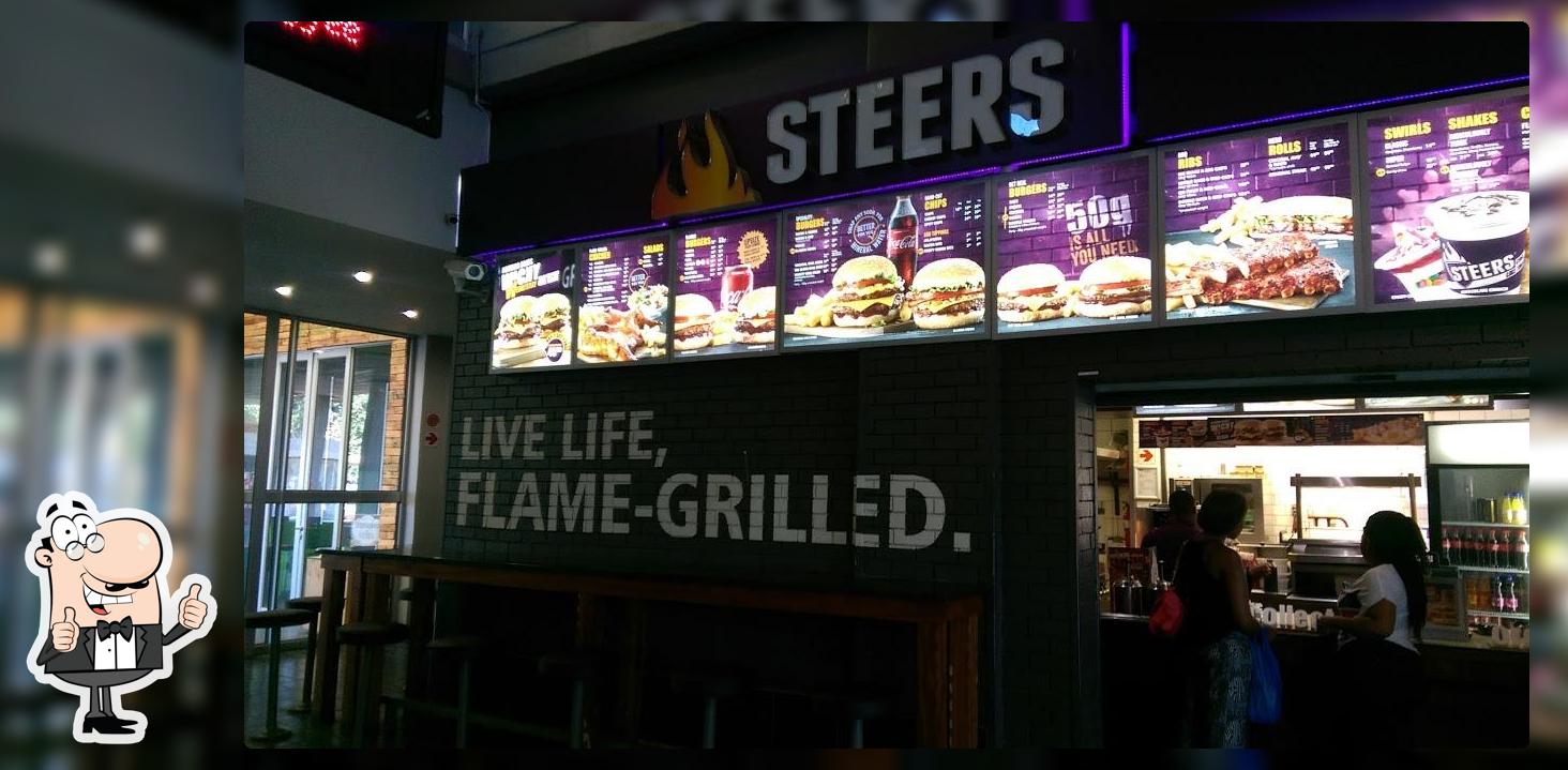 Steers restaurant, Bloemfontein, D F Malherbe Ave - Restaurant menu and ...