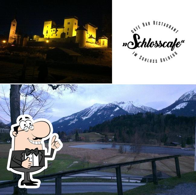 Schloss Goldegg cafe, Goldegg