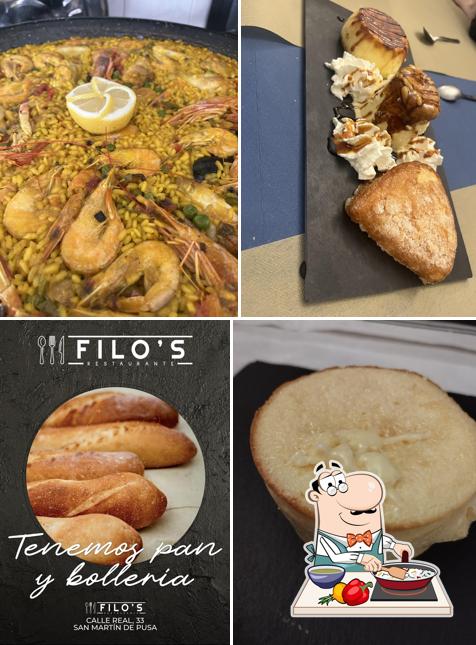 Cervecería Restaurante Filo's, San Martín de Pusa - Menú del ...