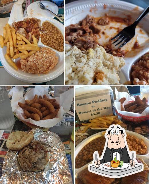 Red Bridges Barbecue Lodge, 2000 East Dixon Blvd in Shelby - Restaurant ...