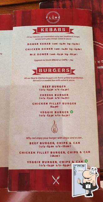 Flame Grill House, Cardiff - Restaurant menu, prices and reviews