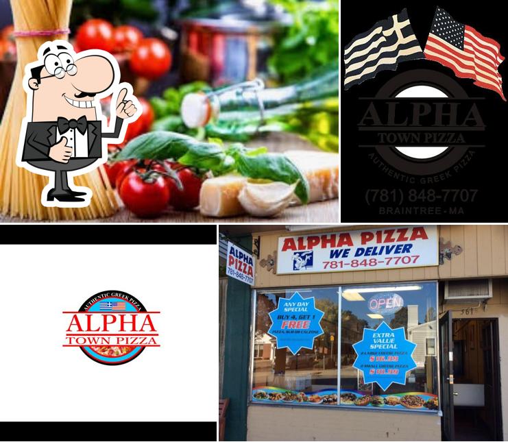 Alpha Town Pizza in Braintree - Restaurant menu and reviews
