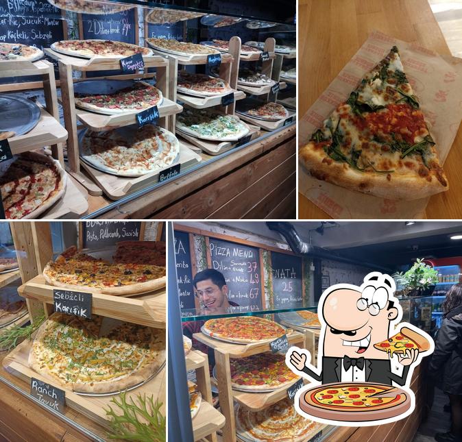 Sliceguy Pizza, Istanbul, Kadife Sk. No 25 - Restaurant menu and reviews