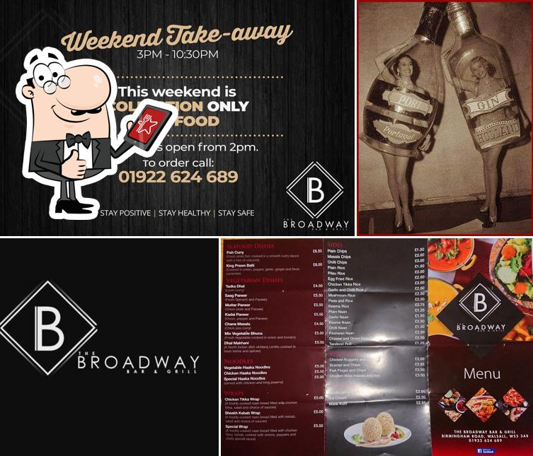 The Broadway Bar & Grill, Walsall - Restaurant menu, prices and reviews