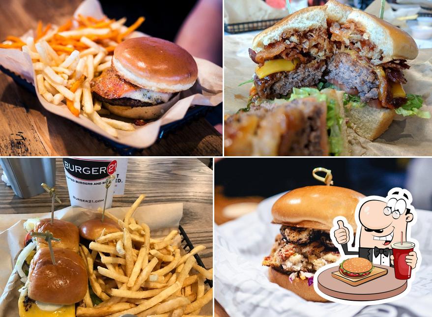 Burger 21 Kennesaw Marketplace, 1300 Ernest W Barrett Pkwy NW #310 in ...