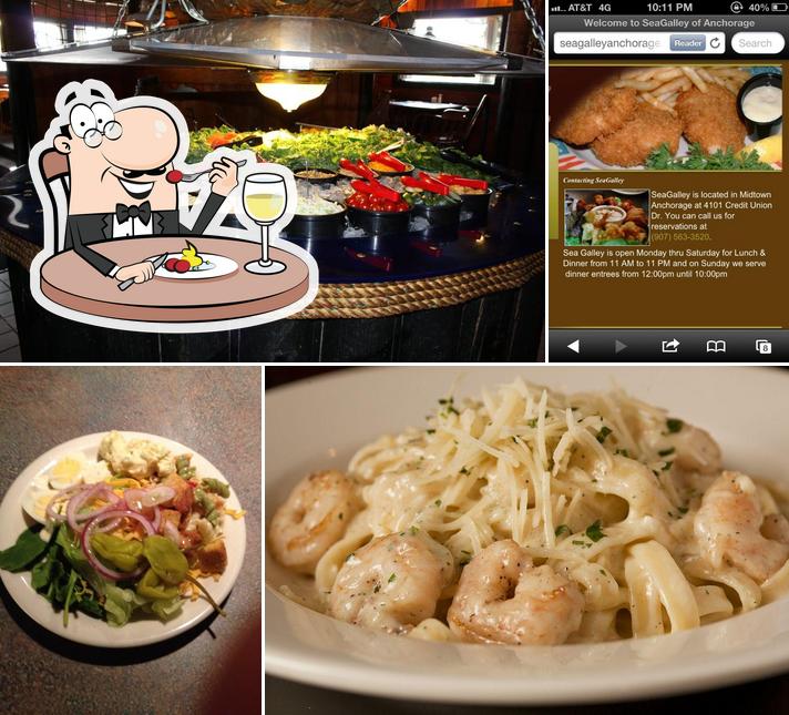 Sea Galley, Anchorage - Restaurant menu, prices and reviews