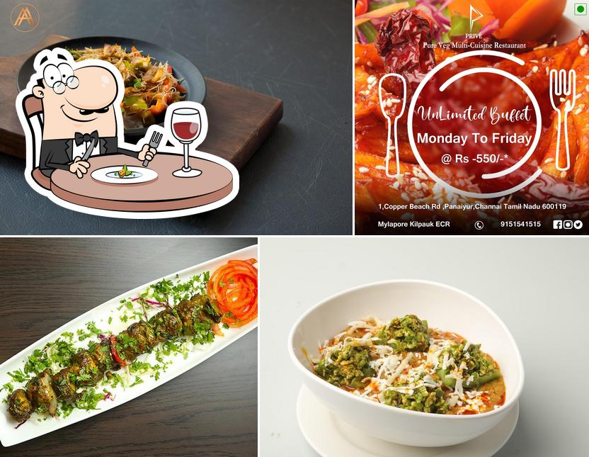 V2 Prive Pure Veg - Multi Cuisine Restuarant, Chennai - Restaurant menu ...