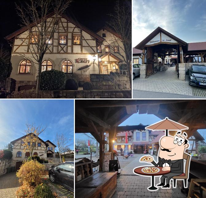 Gasthof Kompf restaurant, Kusterdingen - Restaurantspeisekarten und ...