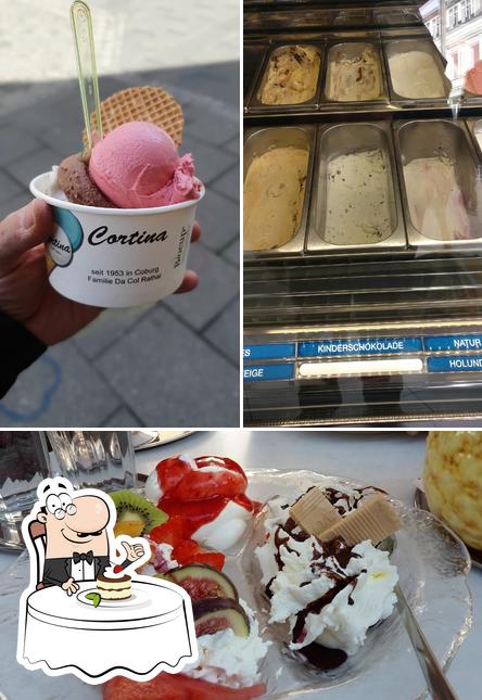 Eiscafé Cortina, Coburg - Speisekarte, Preise und Bewertungen