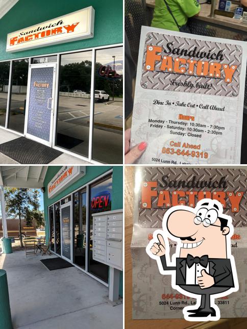 Sandwich Factory in Lakeland - Restaurant menu and reviews