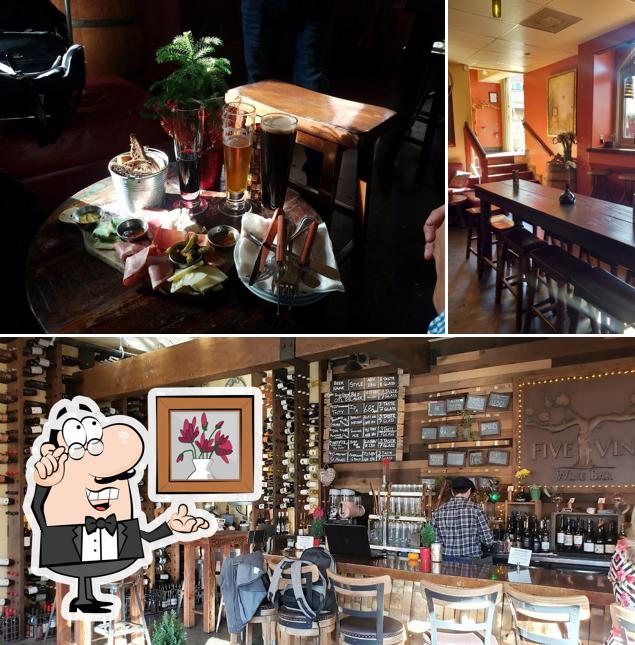 Five Vines Wine Bar in San Juan Capistrano - Restaurant menu and reviews