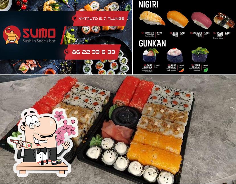 SUMO Sushi 'n' Snack bar, Plungė - Restaurant menu, prices and reviews