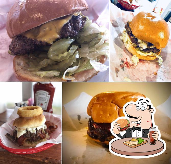 Pop Top Burgers, 3122 FM 528 Rd Ste D in Webster - Fast food menu and ...