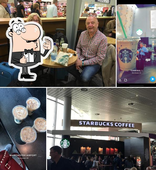 Starbucks, Terminal Rd N, Airport in Manchester - Restaurant menu and ...