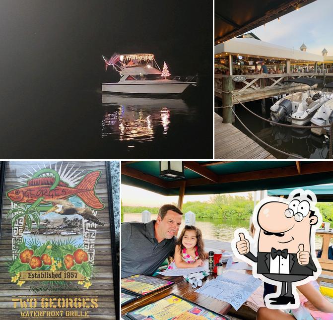 Two Georges Waterfront Grille, Boynton Beach - Restaurant menu, prices ...