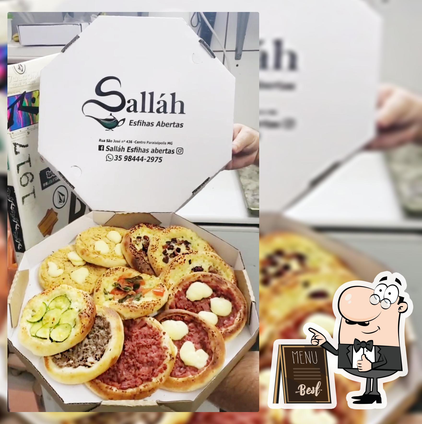 Salláh Esfihas Abertas, Paraisópolis - Menu do restaurante, preços e ...