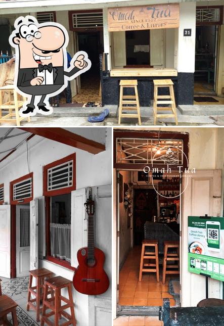 Omah Tua Coffee & Library cafe, Surabaya, Jalan Bubutan Gang ...