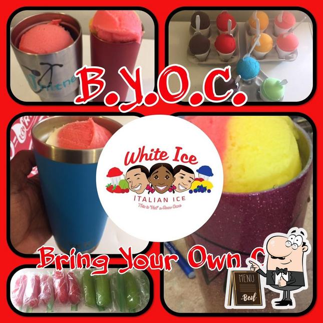 Postres White Ice Italian Ice, Shreveport