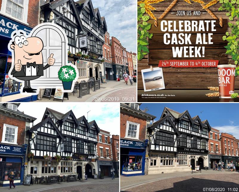Imperial Inn Hereford in Hereford - Restaurant menu and reviews