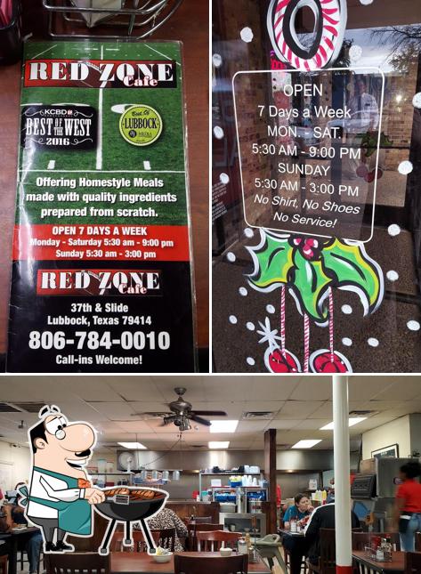 Red Zone Cafe, 3602 Slide Rd in Lubbock - Restaurant menu and reviews
