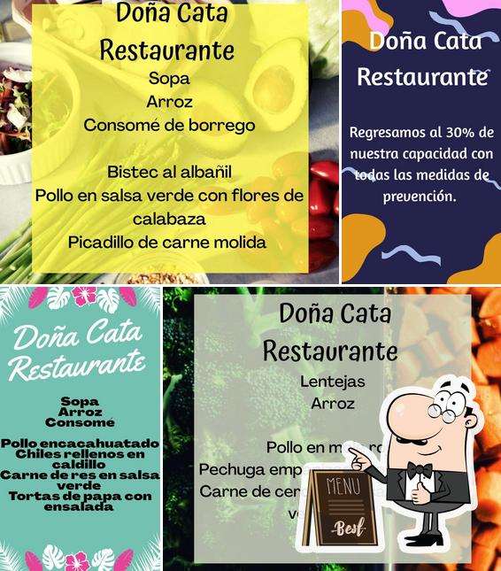 Restaurante "Doña Cata", Villa de Tezontepec - Menú del restaurante ...