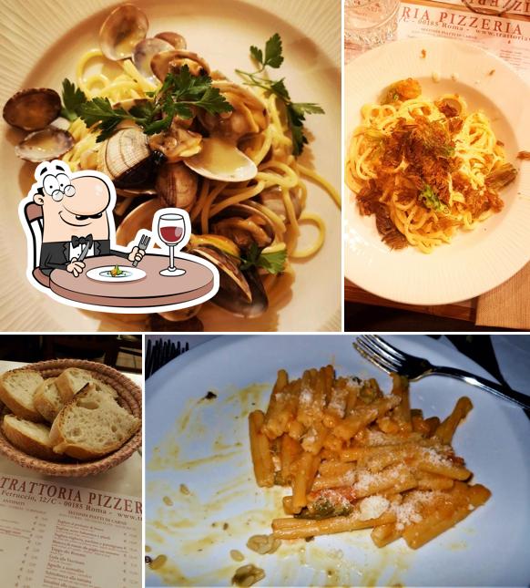 Trattoria Vecchia Roma pizzeria, Roma, Via Ferruccio - Menu e ...