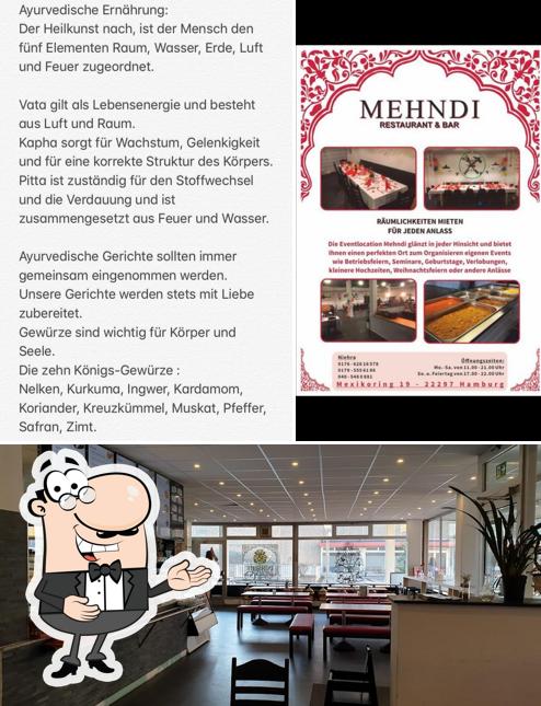 Mehndi Restaurant & Bar, Hamburg, Mexikoring 19 - Restaurant menu and ...