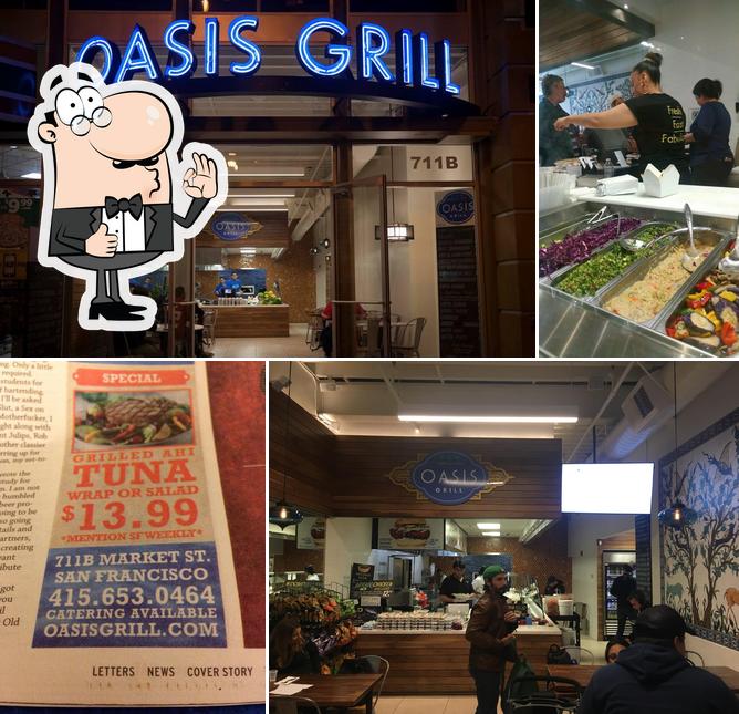 Restaurante Oasis Grill, San Francisco, 711 Market St B - Carta del ...