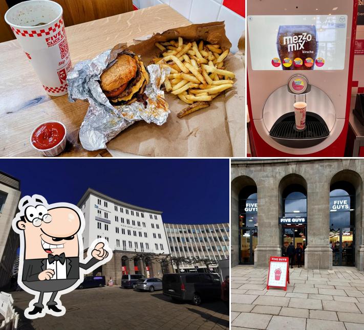 Five Guys Burgers and Fries Kassel, Königsplatz, Cassel - Menu du ...
