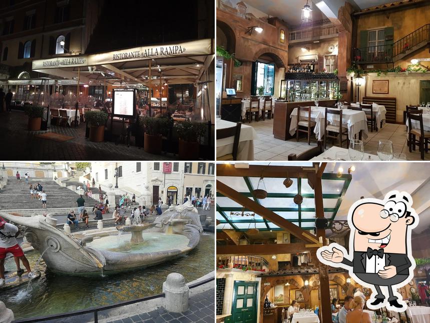 Alla Rampa restaurant, Rome, Piazza Mignanelli - Restaurant reviews