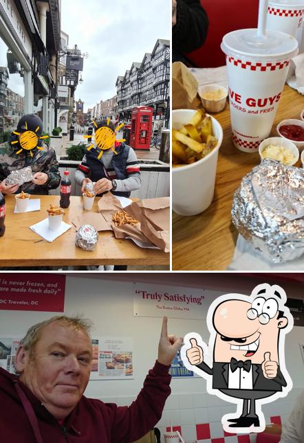 Five Guys Chester in Chester - Restaurant menu and reviews