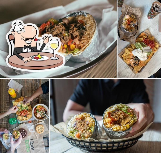 Tierra Burrito Bar, Barcelona, Estación de Glòries - Menú del ...