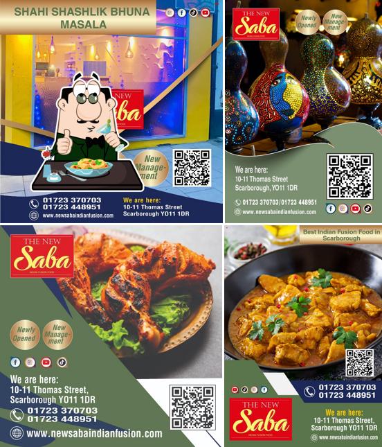 The New Saba indian restaurant, Scarborough - Restaurant menu, prices ...